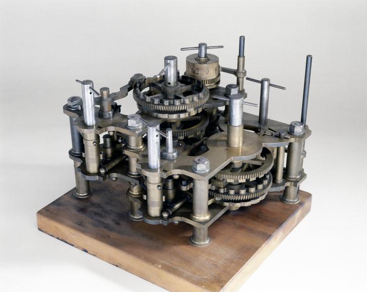 Demonstration model of Babbage's Difference Engine No. 1, 19th century ...