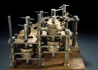 Demonstration model of Babbage's Difference Engine No. 1, 19th century ...