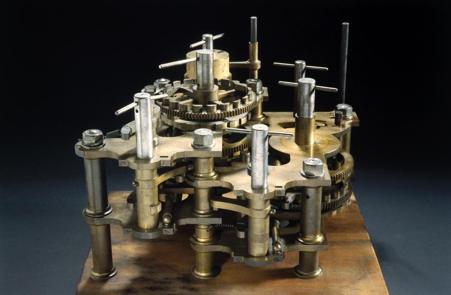 Demonstration model of Babbage's Difference Engine No. 1, 19th century ...