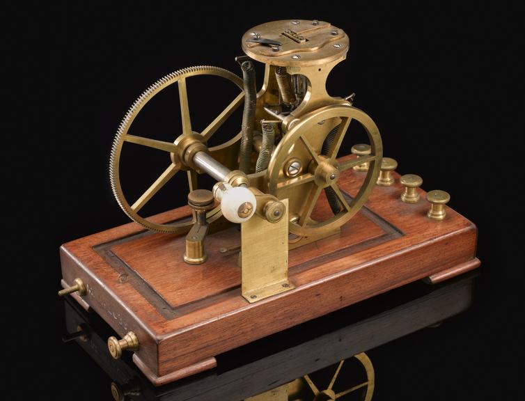 Wheatstone's automatic telegraph transmitter, 1858 | Science Museum ...