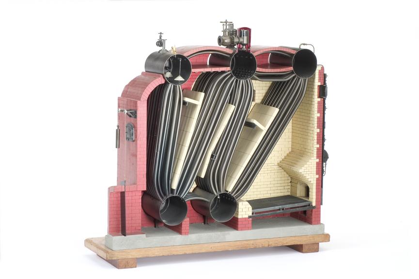 Stirling Boiler, 1902 | Science Museum Group Collection