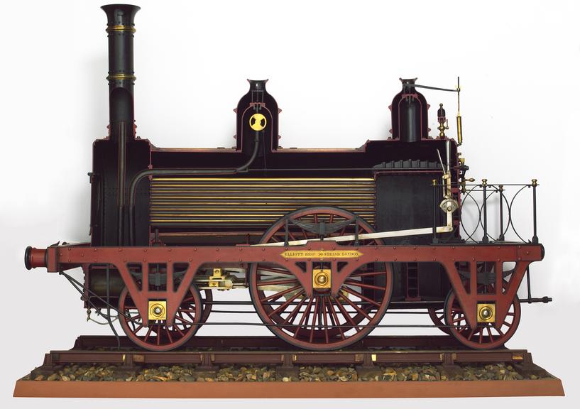 Model Passenger Locomotive, 1840-1845 | Science Museum Group Collection