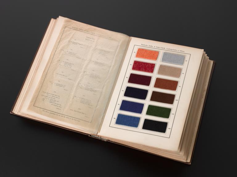 Dye Sample Books, c. 1910. | Science Museum Group Collection