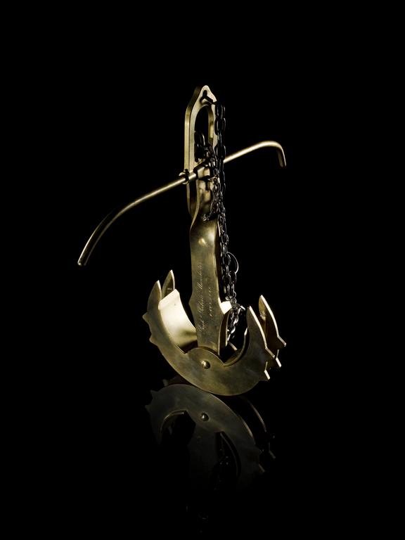 Model of Robert's Patent anchor | Science Museum Group Collection