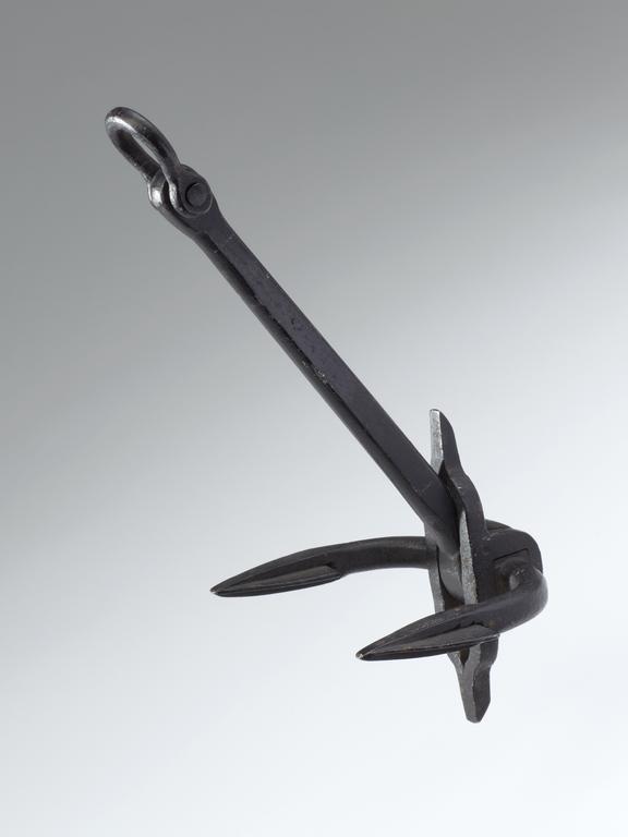 Model in iron of Hawkins' anchor | Science Museum Group Collection