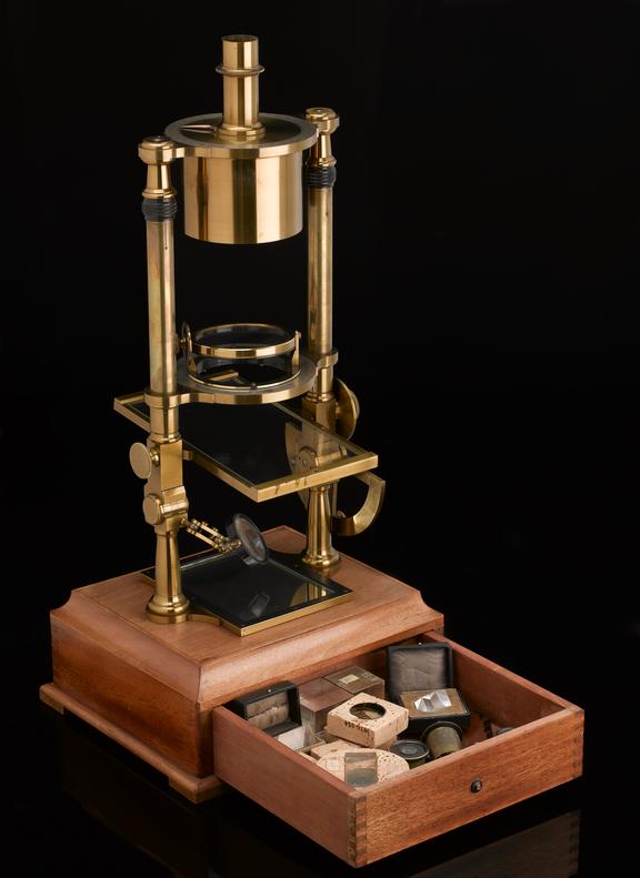 Norrenberg polariscope with Wheatstone's improvements | Science Museum ...