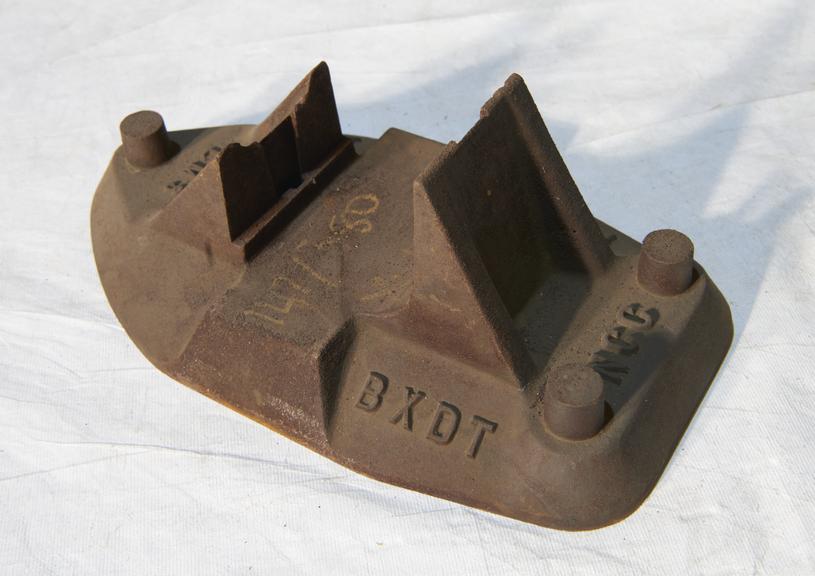 Rail Chair Casting, London, Midland & Scottish Railway | Science Museum ...