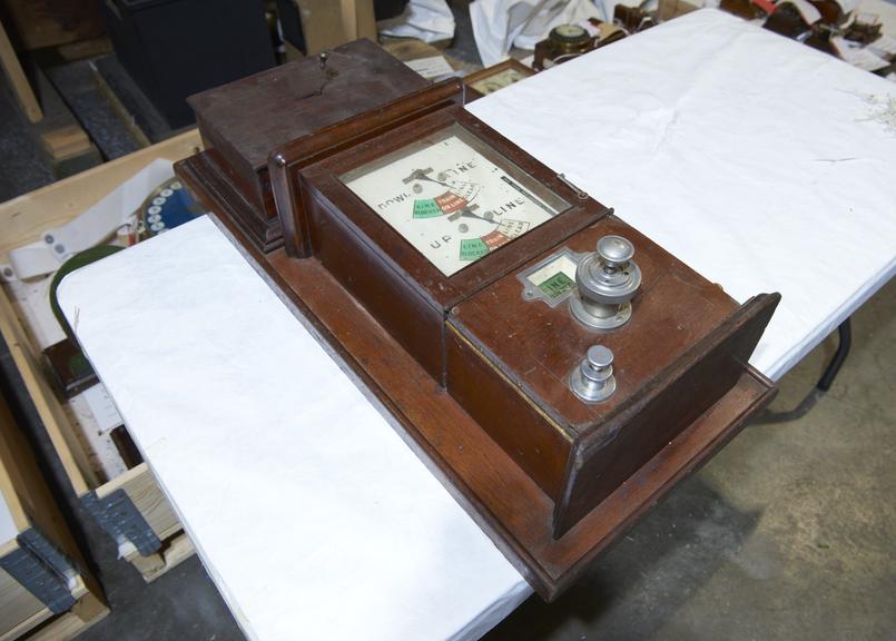 Tyer's One-Wire Three Indication Block Instrument | Science Museum ...