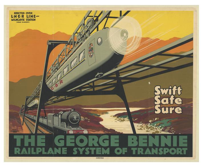 The George Bennie Railplane System of Transport | Science Museum Group ...
