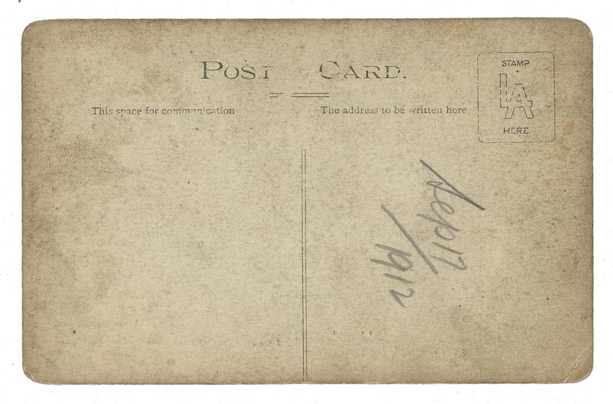 Postcards collected by Robert Bunner showing railway acccidents ...