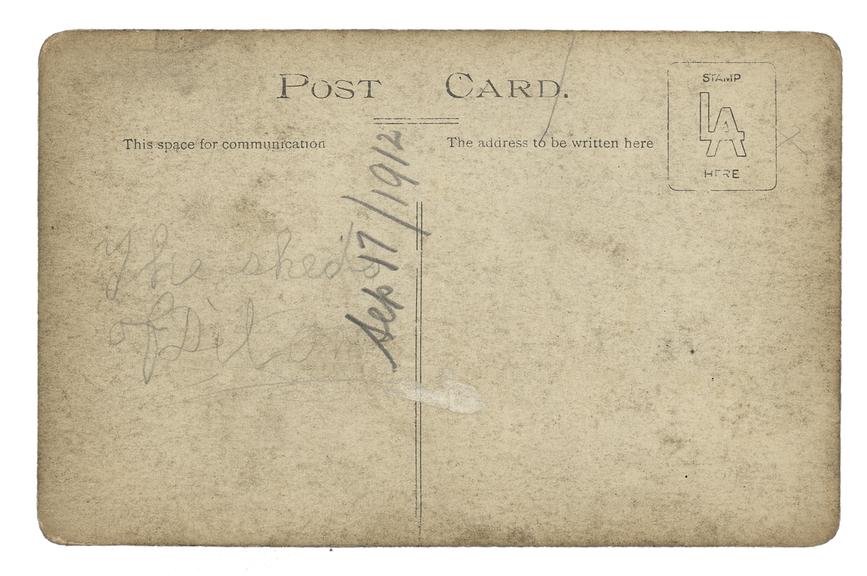 Postcards collected by Robert Bunner showing railway acccidents ...