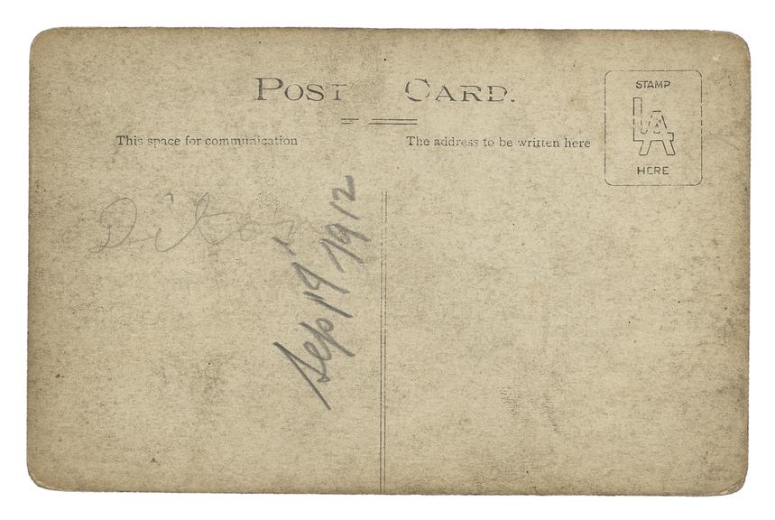 Postcards collected by Robert Bunner showing railway acccidents ...