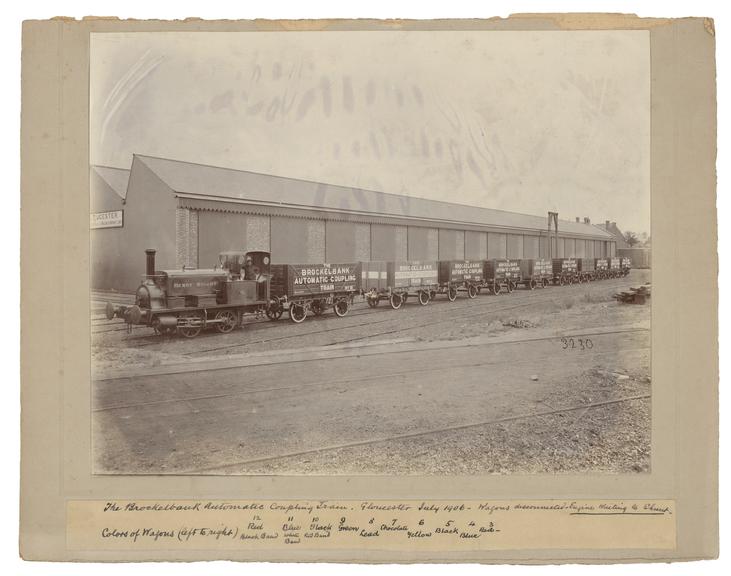 Brockelbank Automatic Coupling System papers | Science Museum Group ...