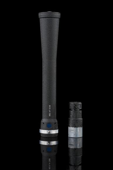 STC 4037A Dynamic Long Stick Microphone | Science Museum Group Collection