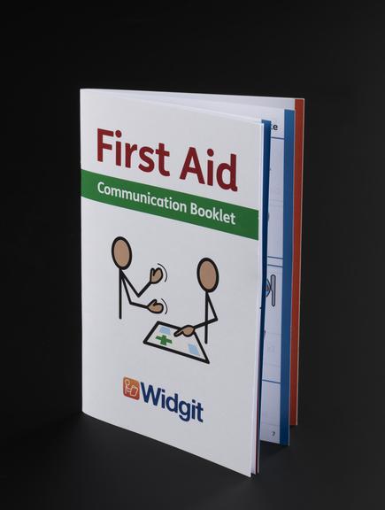 Widgit First Aid Communication book | Science Museum Group Collection
