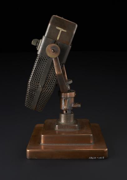 Marconi - BBC Ribbon Microphone | Science Museum Group Collection