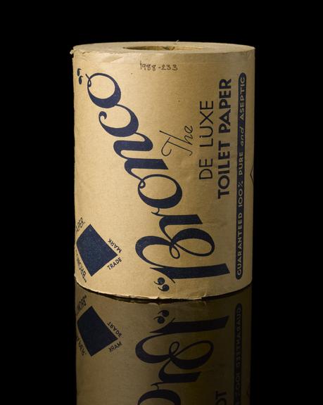 Toilet paper, 'Bronco' brand, London, England, 1935-1950 | Science ...