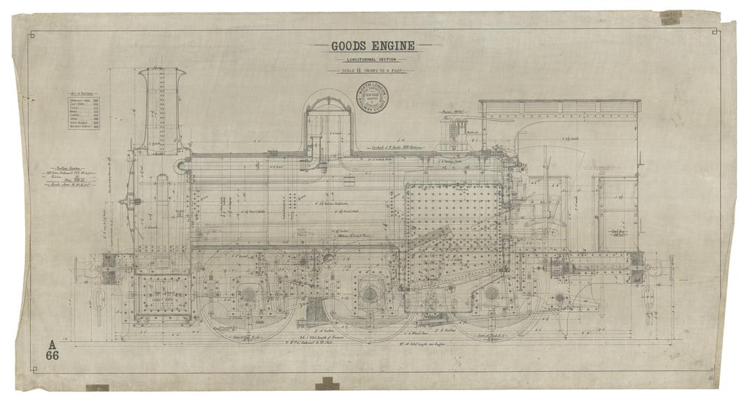 Bow Works Collection - 803 drawings of locomotives and components from ...