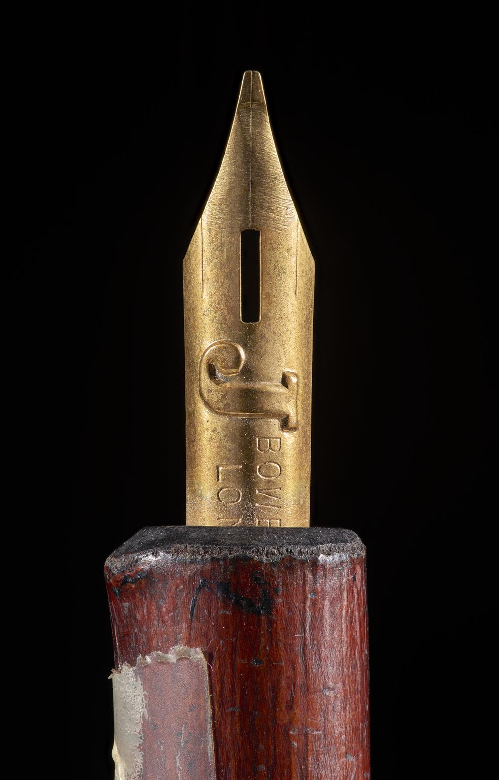 Three dip pens and one lead pencil | Science Museum Group Collection