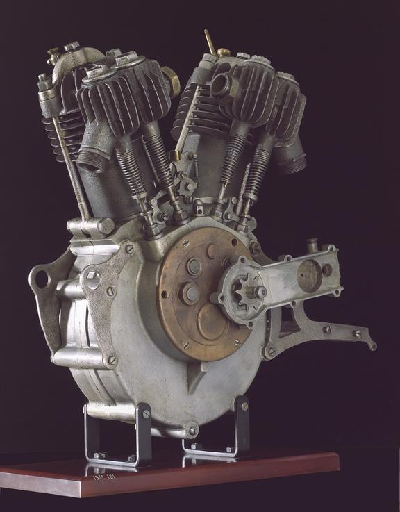 4.5 h.p. 'Minerva' Vee-twin Cylinder Motor Cycle Engine, 1906 | Science ...