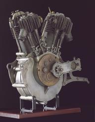4.5 h.p. 'Minerva' Vee-twin Cylinder Motor Cycle Engine, 1906 | Science ...