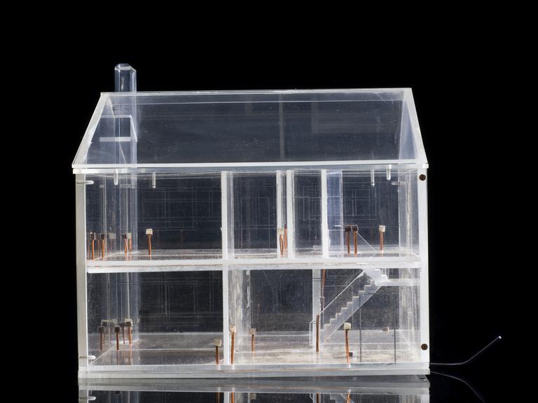 Two Perspex Models of a House | Science Museum Group Collection