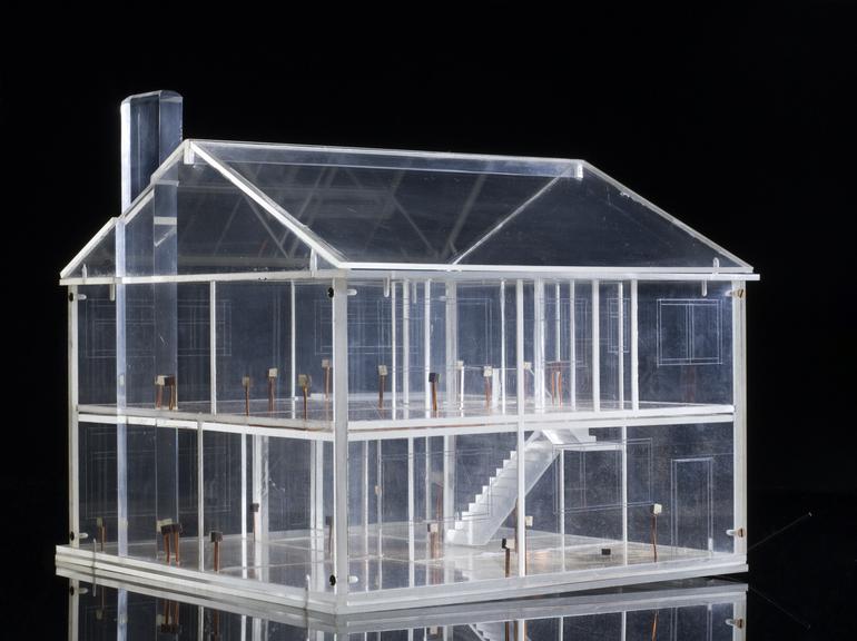 Two Perspex Models of a House | Science Museum Group Collection