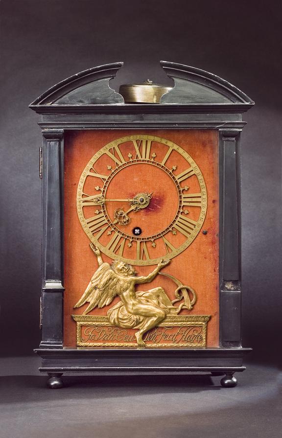 Spring-driven pendulum clock by Johannes van Ceulen of The Hague, c ...