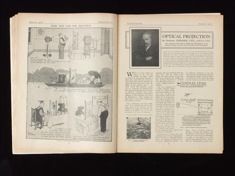 Volume 1 No. 1 of "Television" monthly magazine, 1928 | Science Museum ...