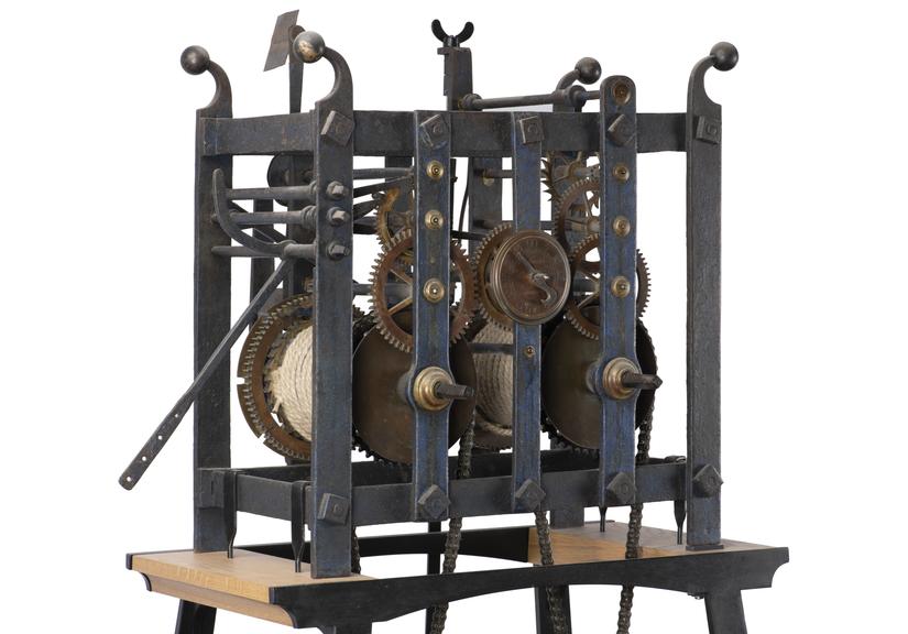 Turret clock movement by William Smith | Science Museum Group Collection