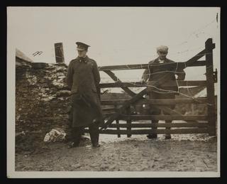 A photographic print of Industry, Agriculture, Tithe War ...