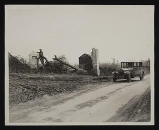 A photographic print of Industry, Agriculture, Tithe War ...