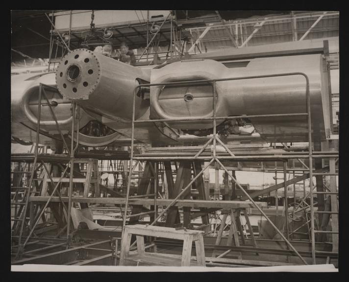 A photographic print of Industry, Aircraft, Brabazon - Construction ...