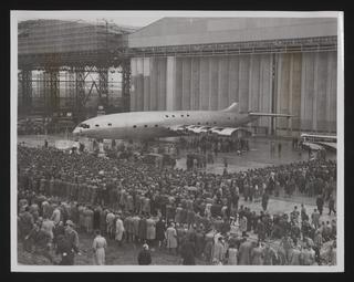A photographic print of Industry, Aircraft, Brabazon - Construction ...