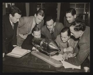 A photographic print of Industry, Aircraft, Research - Post-War ...