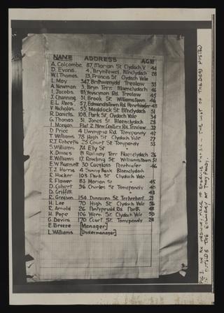 A document of Industry, Fuel & Power - Coal, Accidents, Cambrian ...