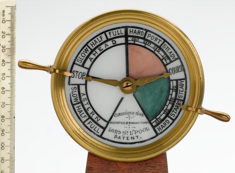 Model of Chadburn's ship's Telegraph | Science Museum Group Collection