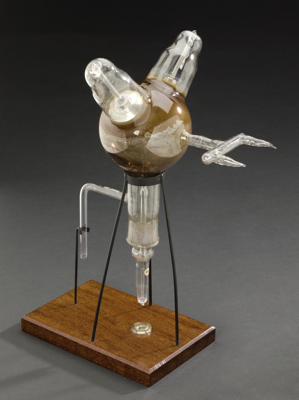 Cathode ray furnace with specimens of coked diamonds | Science Museum ...