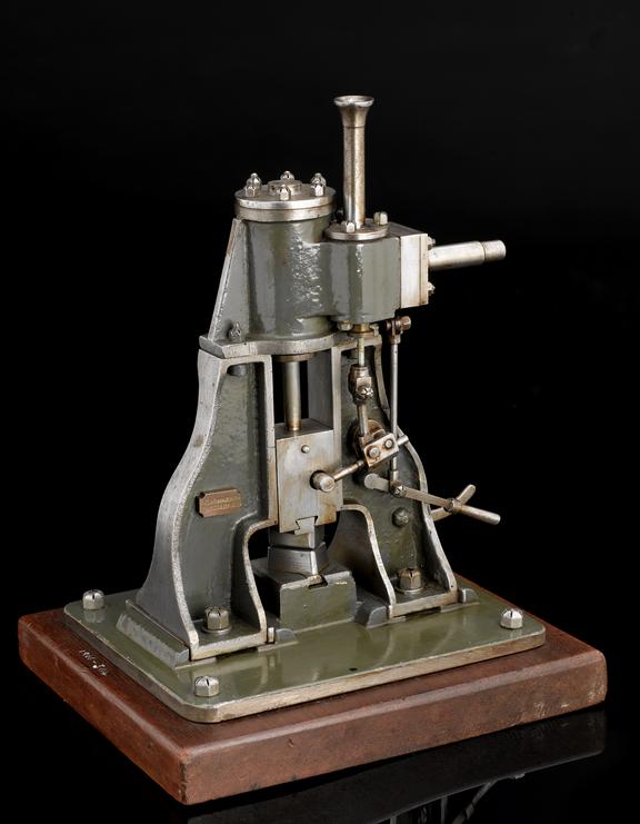 One working model self-acting steam hammer. | Science Museum Group ...