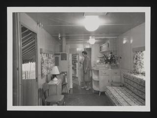 A photographic print of Housing, Post War, Houses - Mobile Homes ...