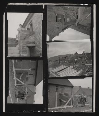 A photographic print of Housing, Post War, Houses - Post War ...