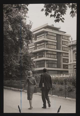 A photographic print of Housing, Post War, Houses - Flats, Maisonettes ...