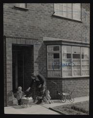 A photographic print of Housing, Post War, Houses - Post War ...