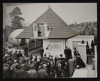 A photographic print of Housing, Post War, Houses - Post War ...