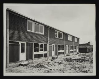 A photographic print of Housing, Post War, Houses - Factory Made ...