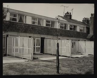 A photographic print of Housing, Post War, Houses - Factory Made ...