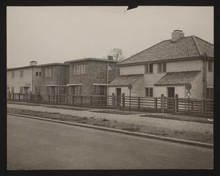 A photographic print of Housing, Post War, Houses - Post War ...