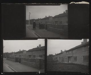 A photographic print of Housing, Post War, Houses - Post War ...