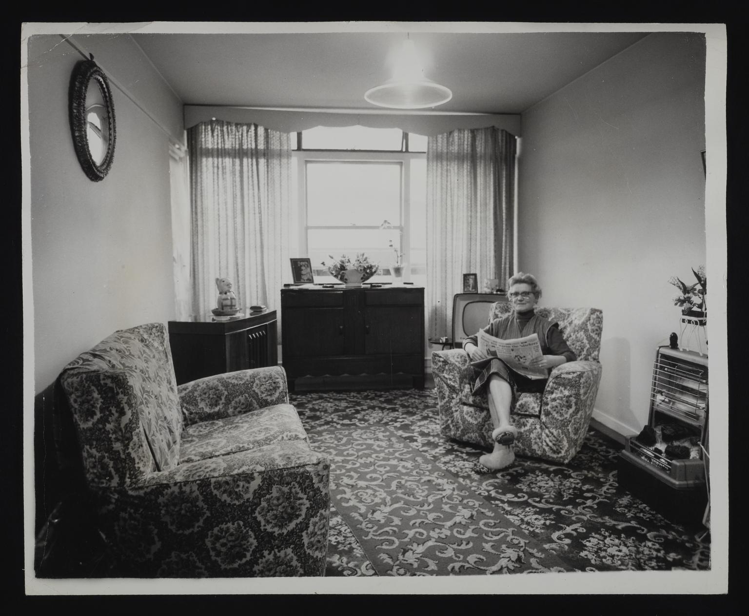 A photographic print of Housing, Post War, Houses - Flats, Maisonettes ...