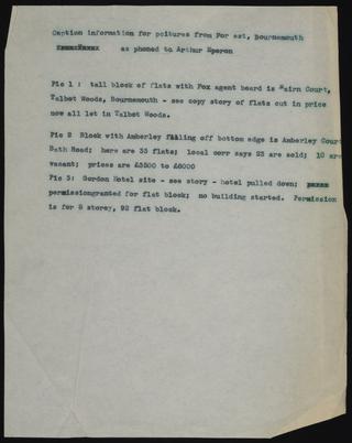 A document of Housing, Post War, Houses - Flats, Maisonettes and ...